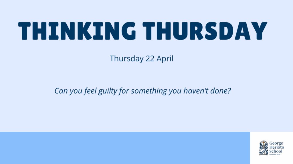 Thinking Thursday Blog - George Heriots